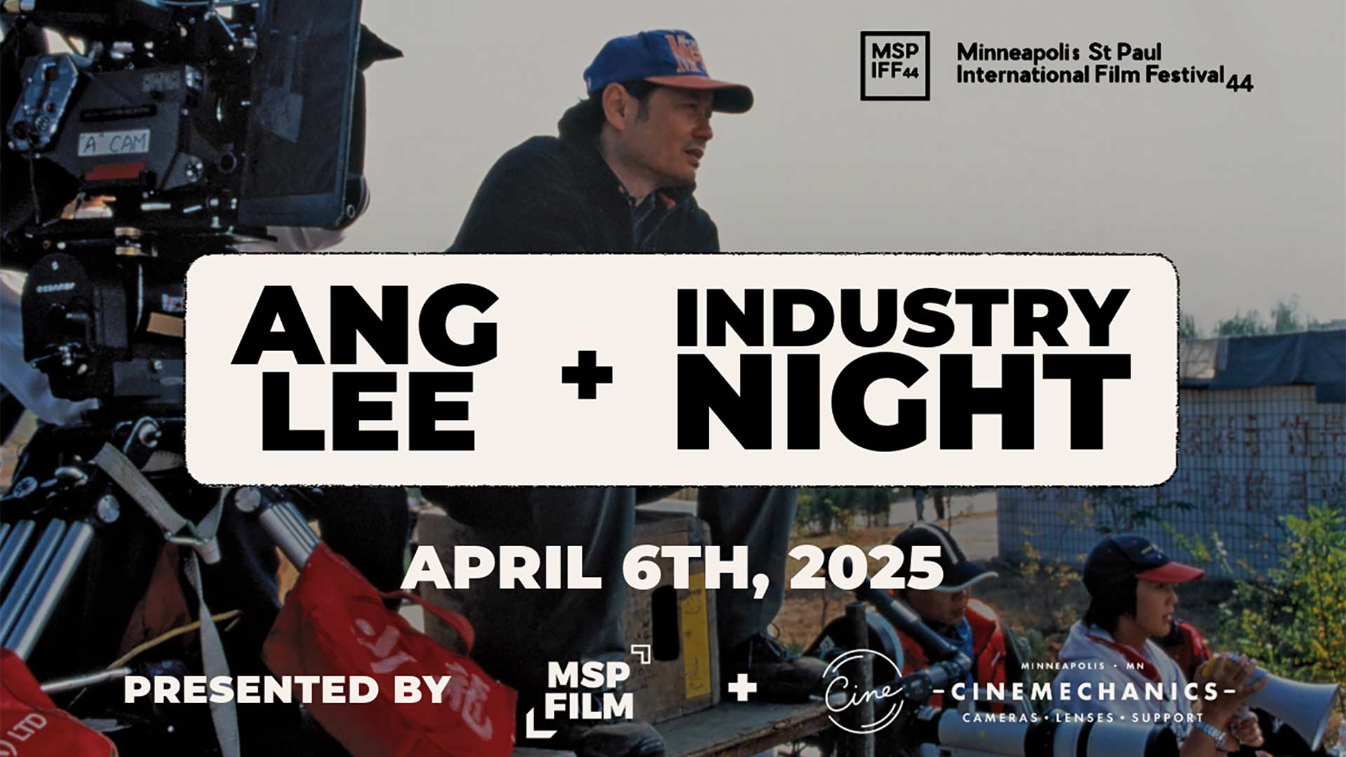 MSPIFF44: Ang Lee in Conversation – Industry Night – Milgrom Tribute - NEMAA