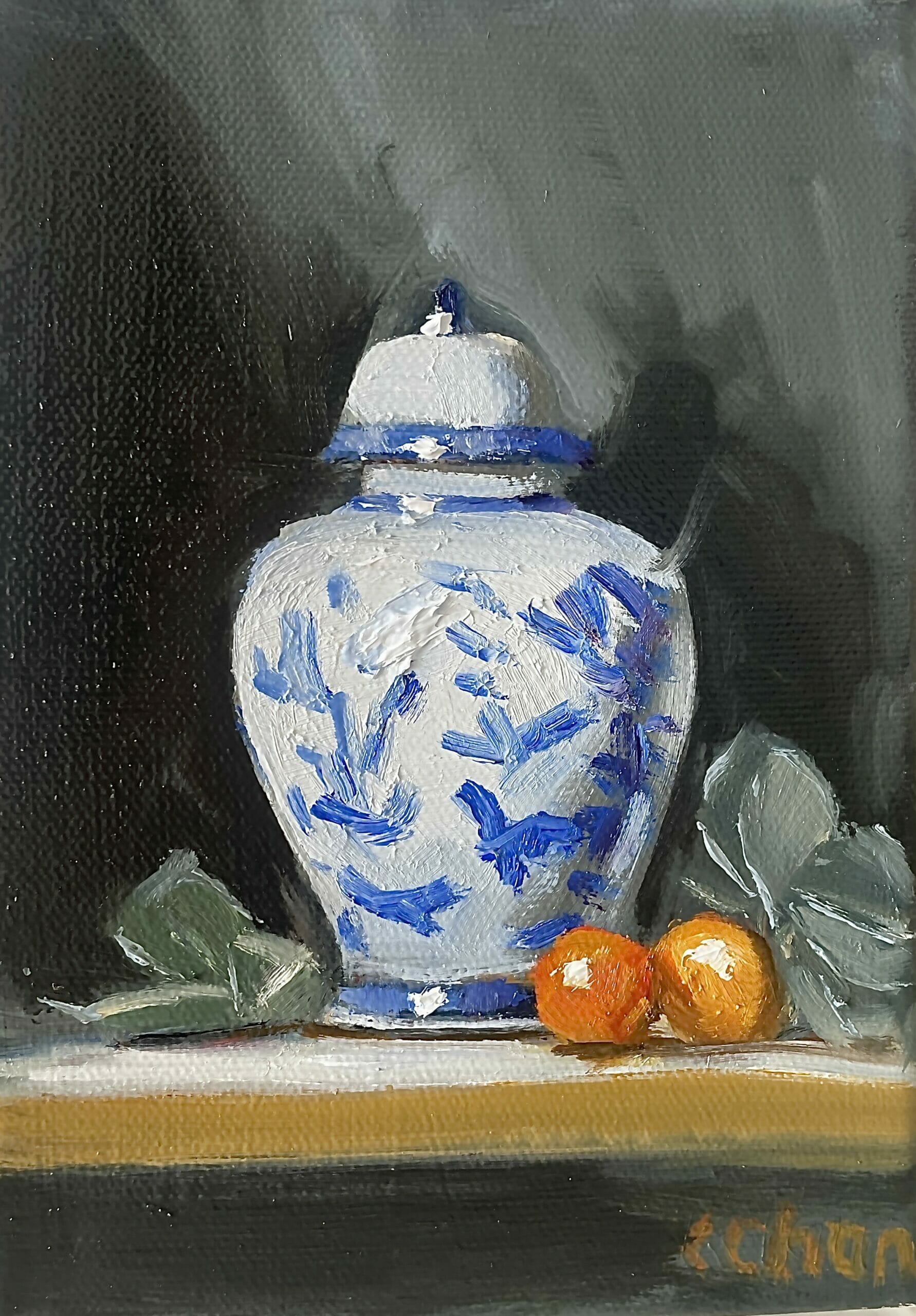 Beginner’s Oil Painting: Ginger Jars, Fruits, & Flowers - NEMAA