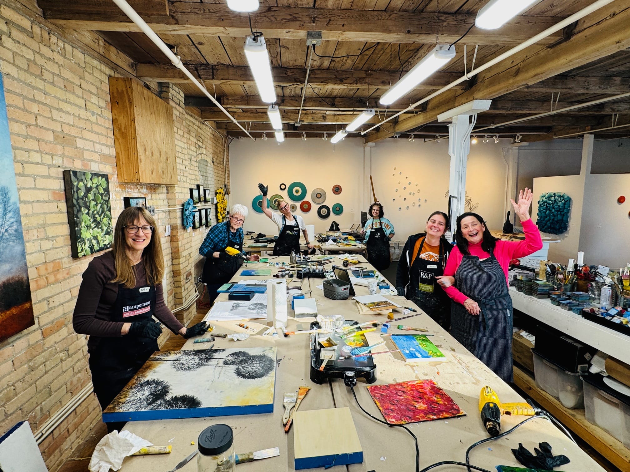 Encaustic Painting Workshop - Intuitive Working with Wax - NEMAA