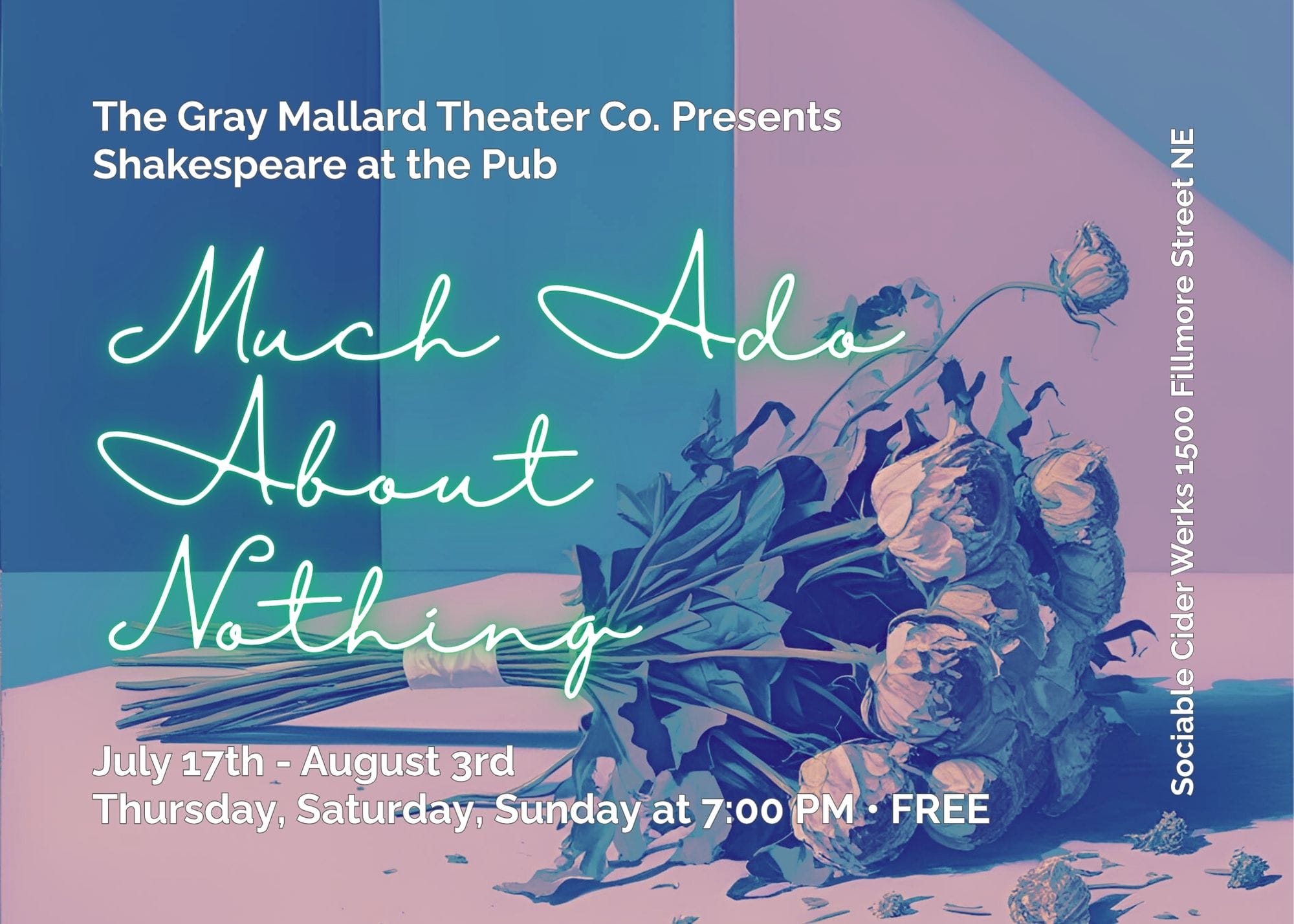 Shakespeare at the Pub: “Much Ado About Nothing” - NEMAA
