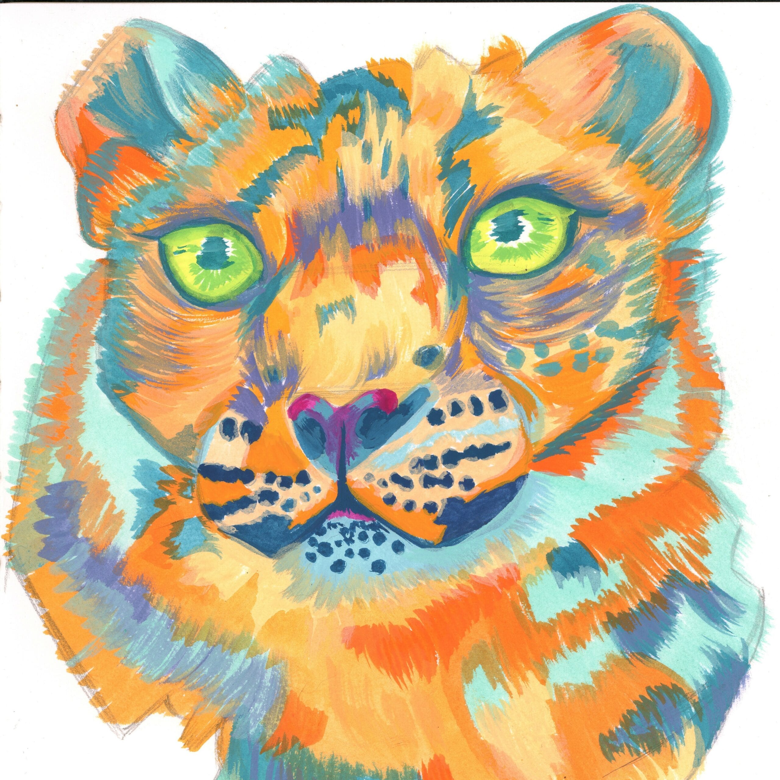 Painting Animals with Acrylic Paint - NEMAA