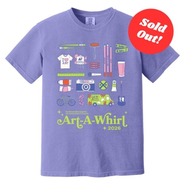 2026 Art-A-Whirl® T-Shirt - NEMAA