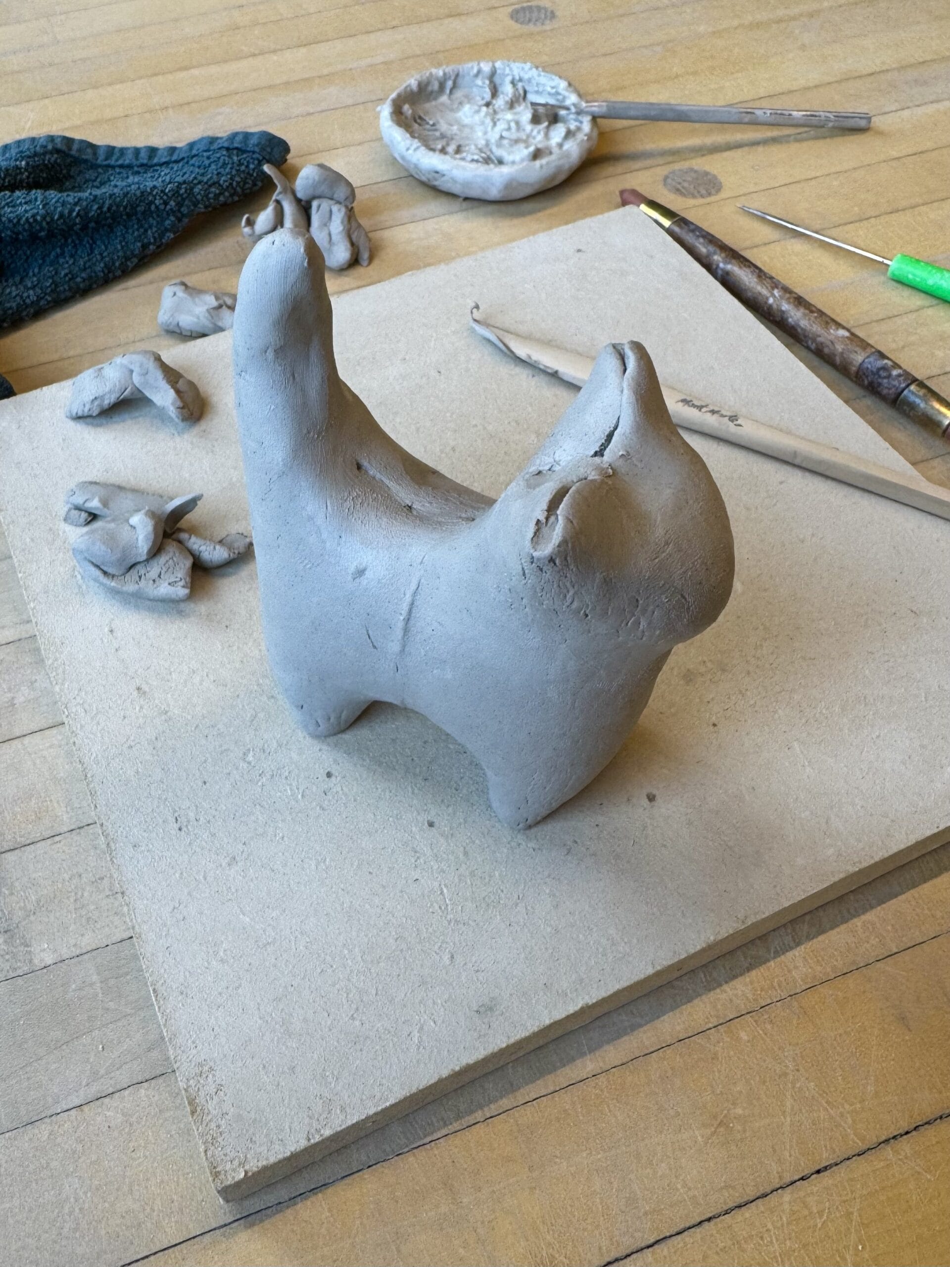 Creature Figure Clay Workshop — Cat Edition - NEMAA