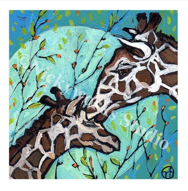 Giraffe and Calf - NEMAA